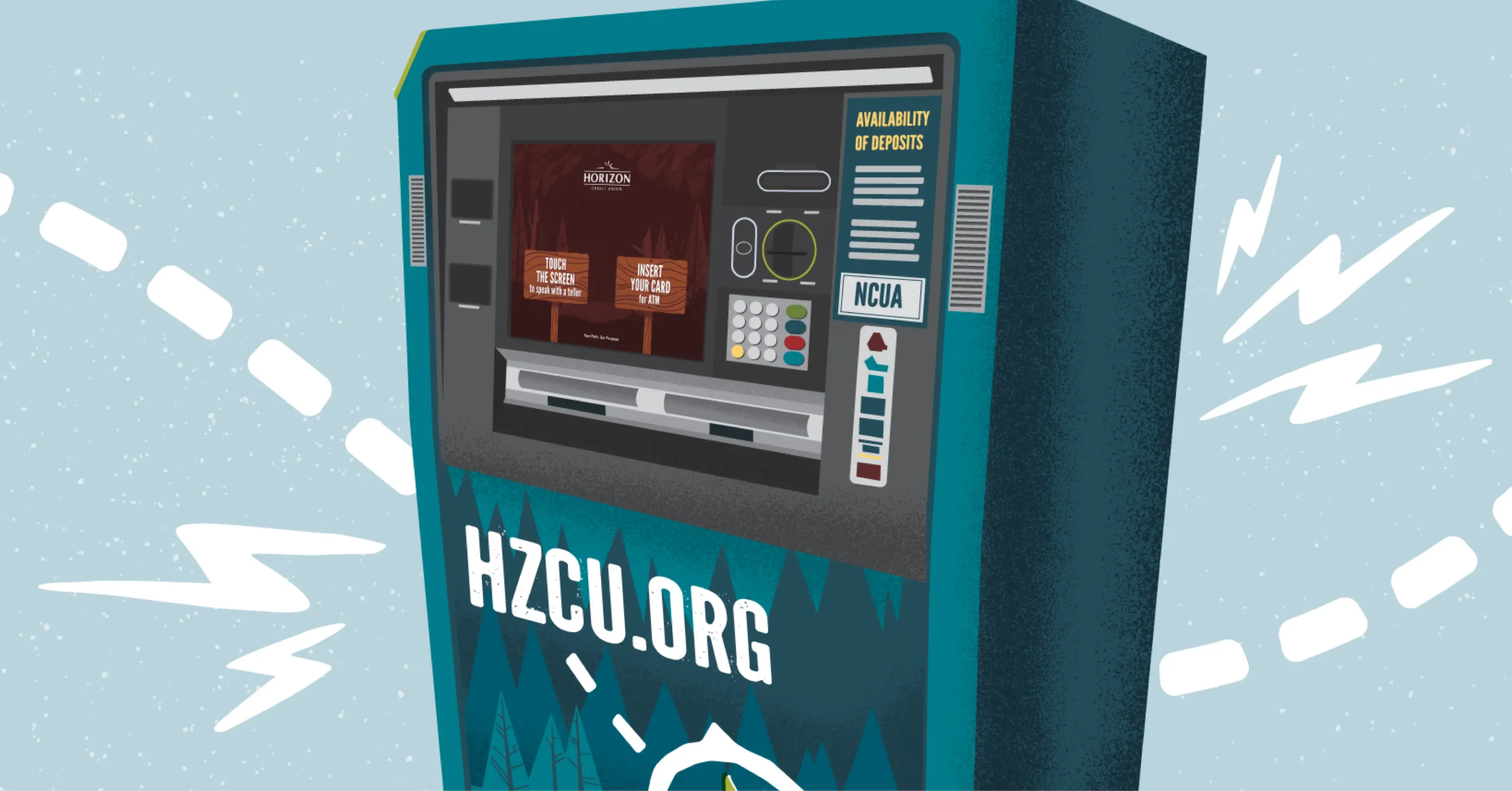 New ITM at the Moses Lake Branch - Horizon Credit Union